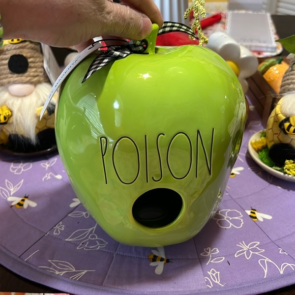 Rae Dunn | Other | New Rae Dunn Poison Apple Birdhouse | Poshmark